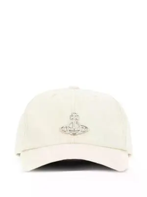 VIVIENNE WESTWOOD Orb Plaque Baseball Cap - Neutrals