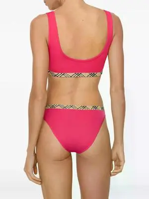 Burberry Check Trim Bikini Briefs