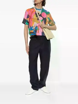 Paul Smith Abstract Floral-print T-shirt