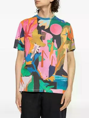 Paul Smith Abstract Floral-print T-shirt
