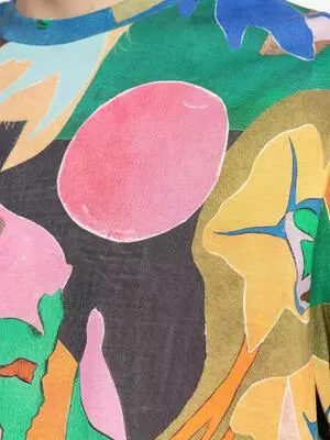 Paul Smith Abstract Floral-print T-shirt