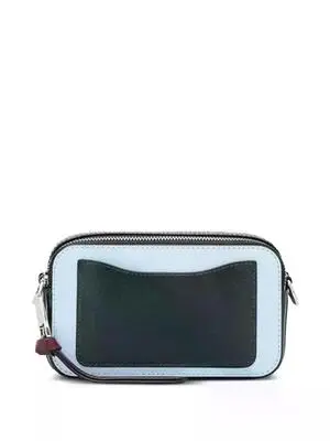 Marc Jacobs Snapshot Leather Cross Body Bag - Blue