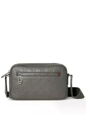 Gucci Gg Leather Shoulder Bag