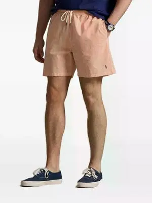 Polo Ralph Lauren Traveler Seersucker Shorts - Orange