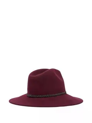 Barbour Braided-trim Fedora Hat