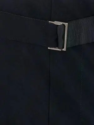 Sacai Pleated Skirt With Belt
