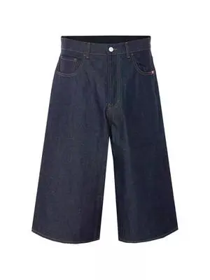 AMISH SUPPLIES Flared Denim Shorts