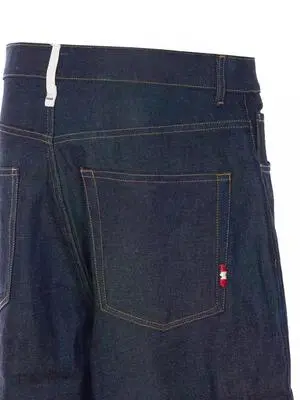 AMISH SUPPLIES Flared Denim Shorts