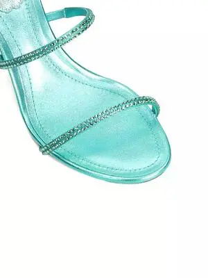 Rene Caovilla Cleo Crystal-embellished Sandals