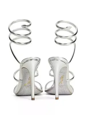Rene Caovilla Cleo Metallic Sandals