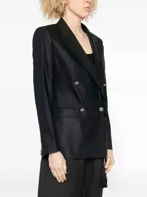 Tagliatore Double-breasted Blazer - Black