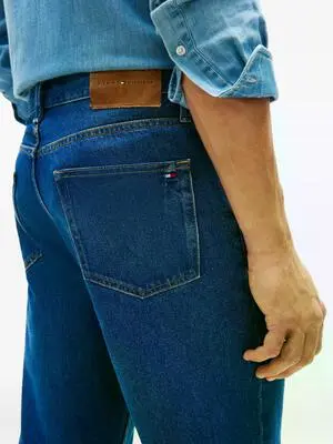 Tommy Hilfiger Logo-patch Straight-leg Jeans