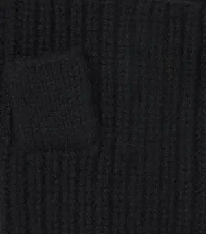 Maje Wool-cashmere Mittens