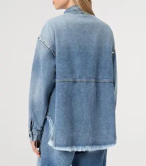 ALLSAINTS Hettie Studded Denim Shacket