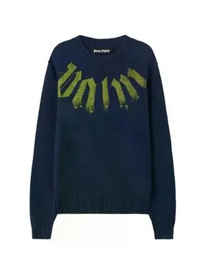 Palm Angels Logo Print Sweater