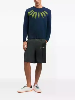 Palm Angels Logo Print Sweater