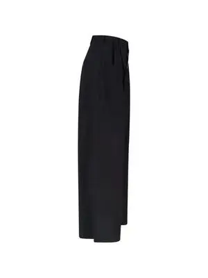 UMA WANG Pleated Wide Leg Trousers