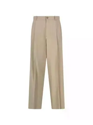 THE ROW Gianni Pleated Trousers