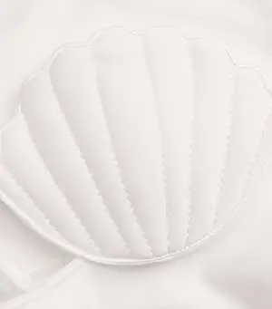 Oseree Shell Cup Swimsuit - Ivory
