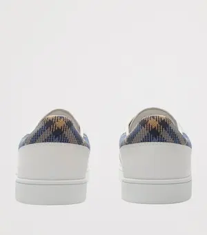 Burberry Set Leather Sneakers