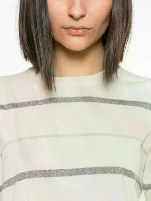 Peserico Stripe-pattern T-shirt