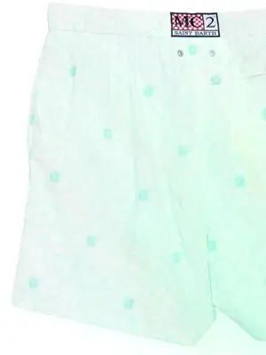 MC2 SAINT BARTH Floral-print Swim Shorts - Green
