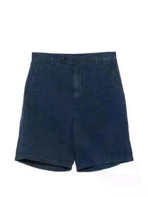 MC2 SAINT BARTH Linen Bermuda Shorts