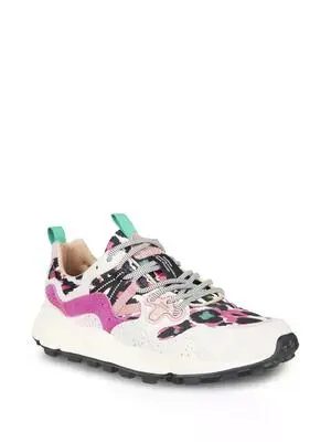 FLOWER MOUNTAIN Yamano 3 Leopard-print Sneakers - Neutrals