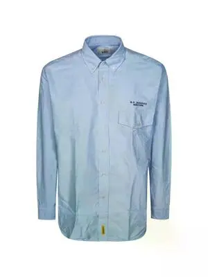 B.D.BAGGIES Logo-embroidered Button-down Shirt