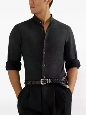Brunello Cucinelli Mandarin-collar Shirt