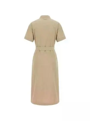 TWINSET Belted Button-down Shirt Dress