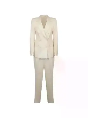 Tagliatore Double-breasted Buttoned Suit - Neutrals