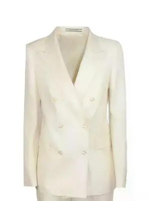 Tagliatore Double-breasted Buttoned Suit - Neutrals