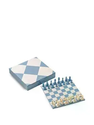 PRINTWORKS Reverra Chess Set - Blue