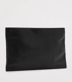 ALLSAINTS Leather Bettina Clutch - Black