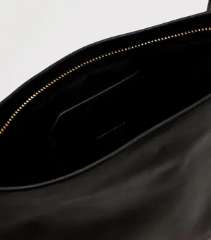 ALLSAINTS Leather Bettina Clutch - Black