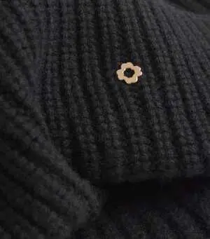 Maje Wool-cashmere Clover Beanie