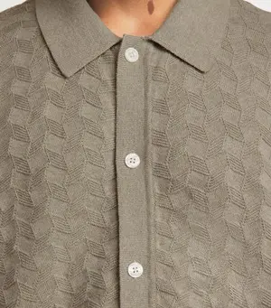 Paige Cotton-linen Mendez Shirt