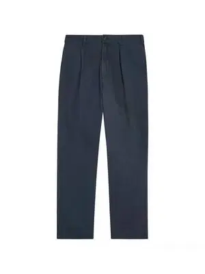 DRAKE'S Herringbone Pleat Trousers
