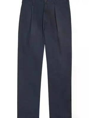 DRAKE'S Herringbone Pleat Trousers