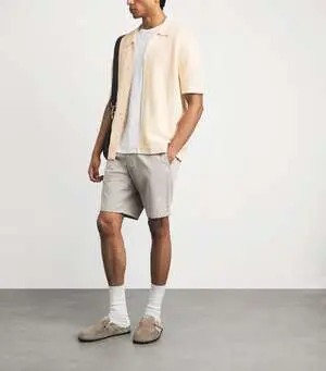 Paige Cotton-linen Mendez Shirt - Beige