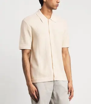 Paige Cotton-linen Mendez Shirt - Beige