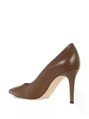GIANVITO ROSSI Pointed Pumps - Brown