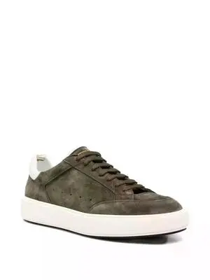 Officine Creative Logo Detail Sneakers - Green