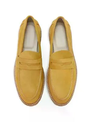 DUKE + DEXTER Leather Loafers