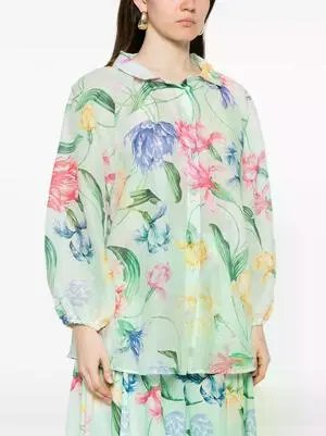 LAVI COUTURE Floral-print Shirt