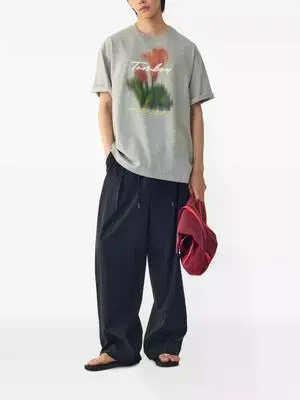 STUDIO TOMBOY Drawstring Pleated Trousers