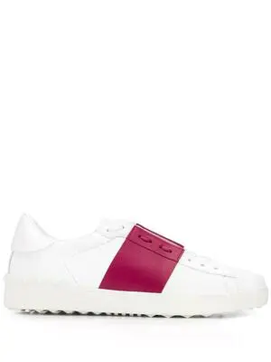 Valentino Garavani Striped Lace-up Sneakers