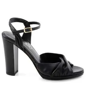 ELIZEE Simone Platform Sandal - Black