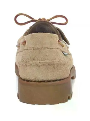 SEBAGO Ranger Suede Lug-sole Boat Shoes - Neutrals